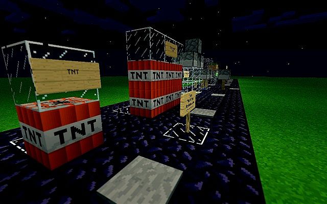 Minecraft Explosion Explanations & Demonstrations Minecraft Map