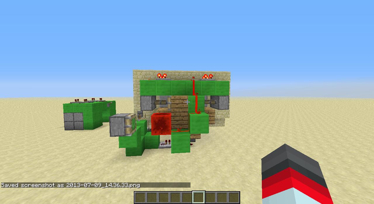 Chest Friendly 2x2 Door Minecraft Map