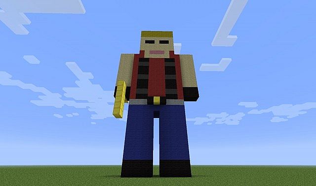 Duke Nukem Minecraft Map