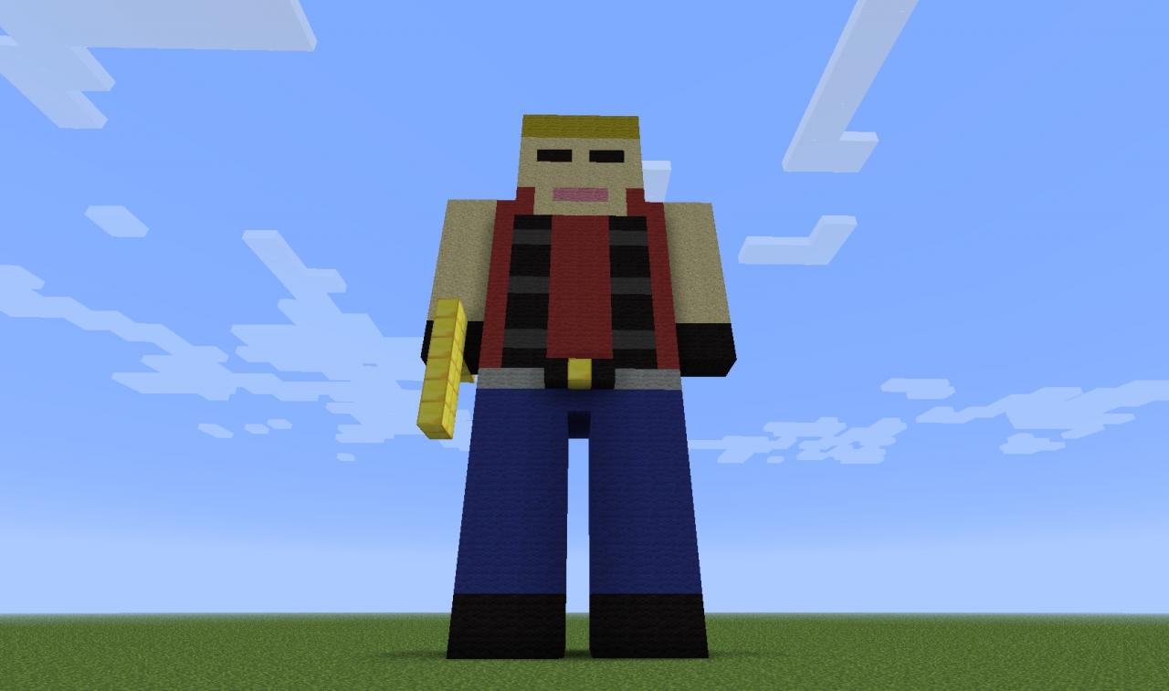 Duke Nukem Minecraft Map