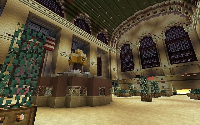 Grand Central Station Minecraft Map