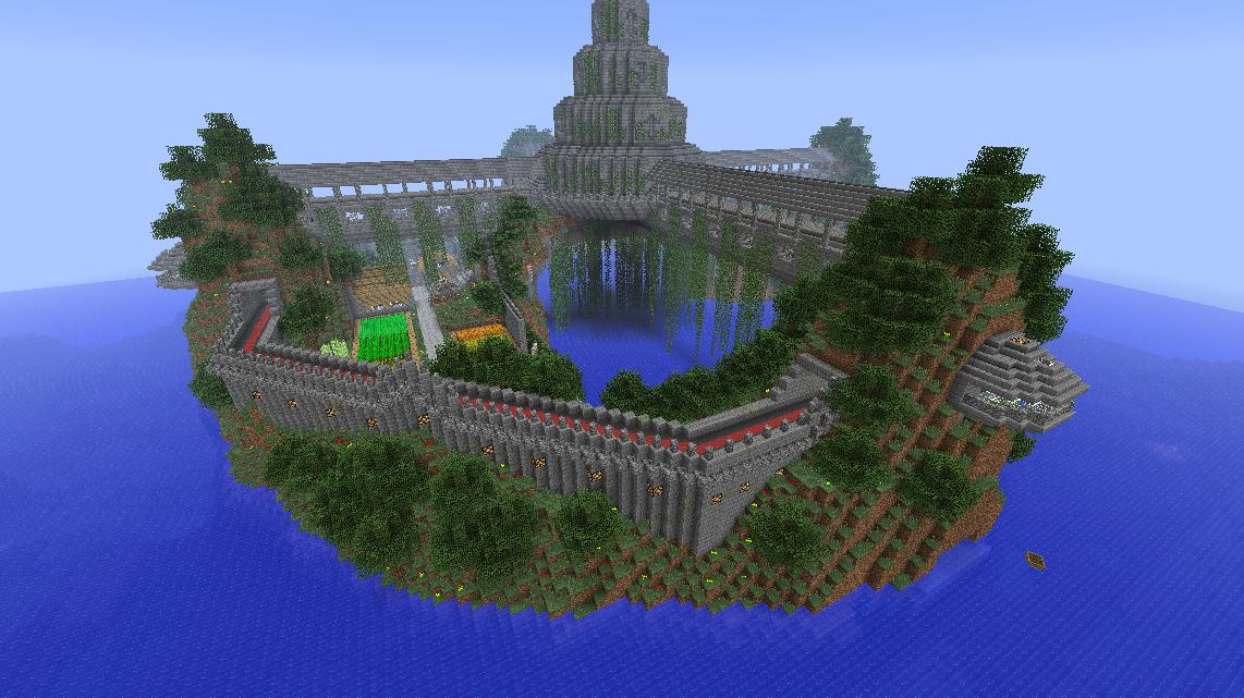 Minecraft Custom Island Home! Minecraft Map