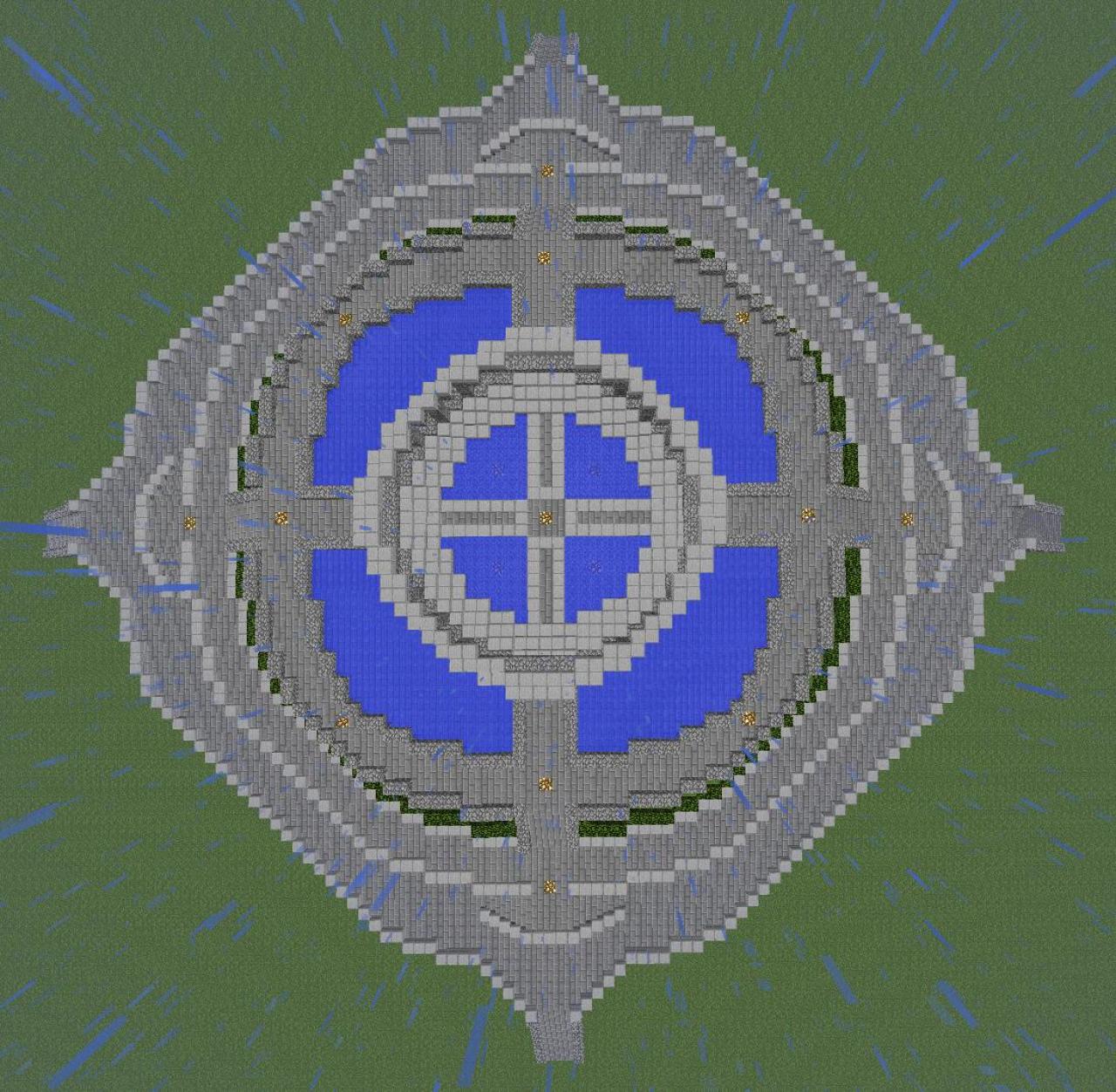 PMC Server Spawn Air Temple Minecraft Map