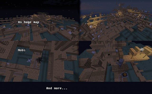 Aerial mines Minecraft Map