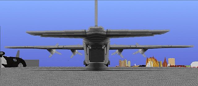 Lockheed C130 Hercules Minecraft Map