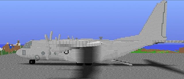 Lockheed C130 Hercules Minecraft Map