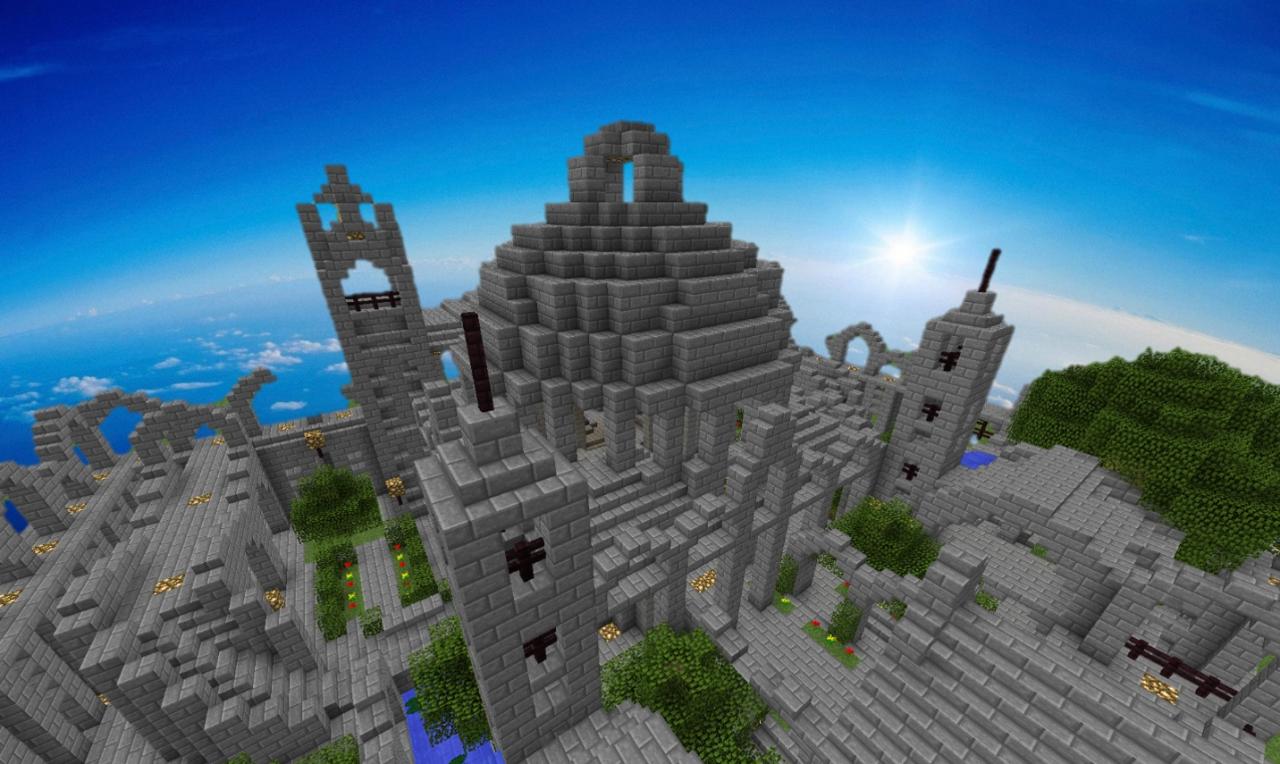Cathedral of Gods Minecraft Map