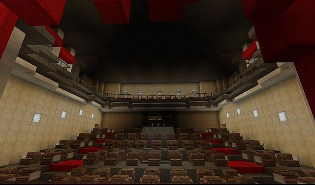 Modern Cinema | Theatre Minecraft Map