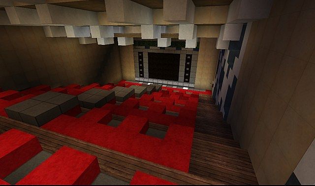 Modern Cinema | Theatre Minecraft Map