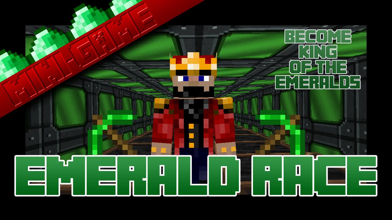 Emerald Race Mini-Game [Free To Use On Servers] Minecraft Map