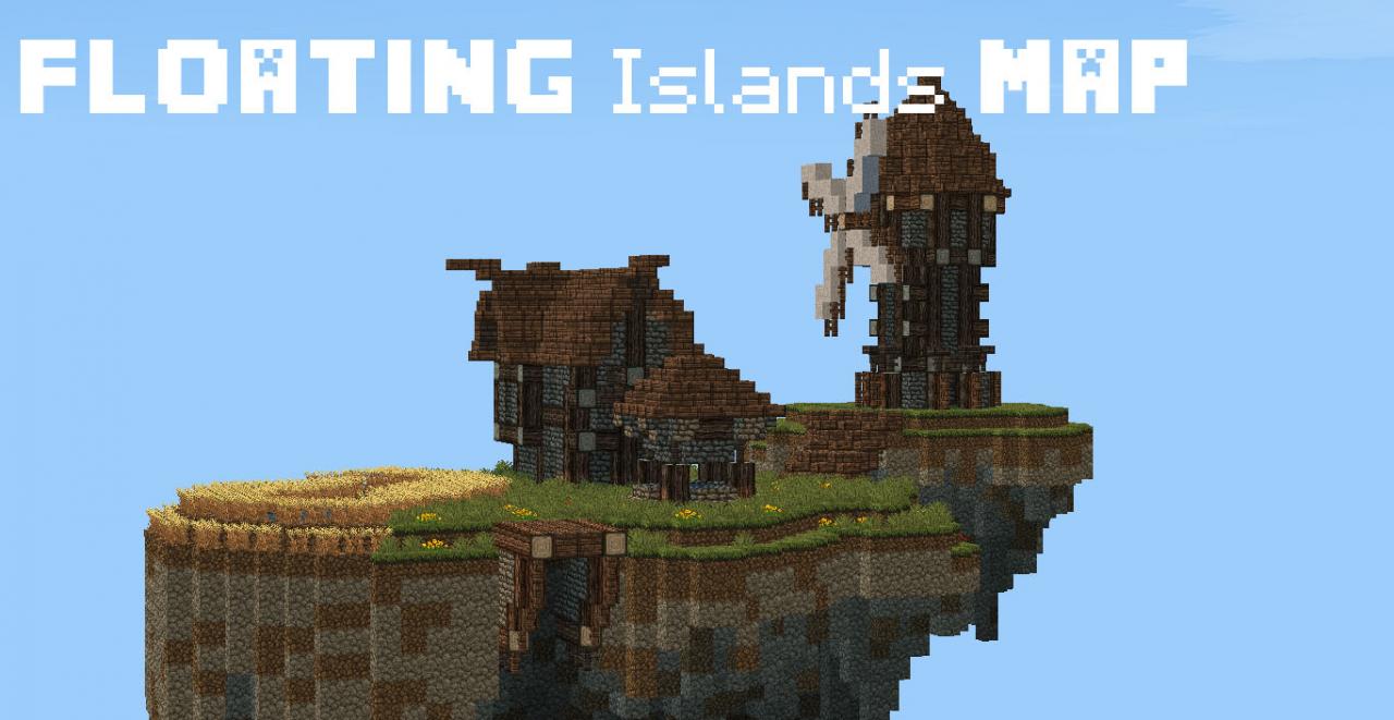 Massive Floating Islands Map! Minecraft Map