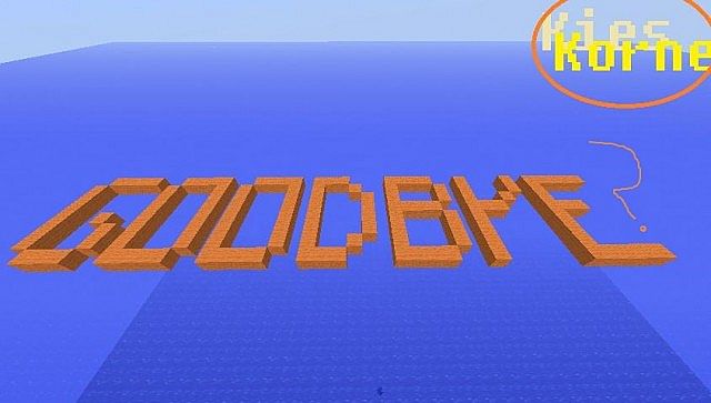 Goodbye planet minecraft, i will miss you