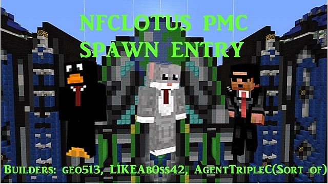 NFCLotus Build Team Pmc spawn contest entry Minecraft Map