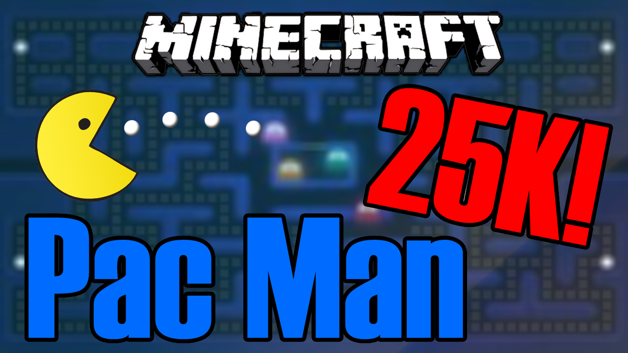 Minecraft - PacMan (SinglePlayer) Minecraft Map