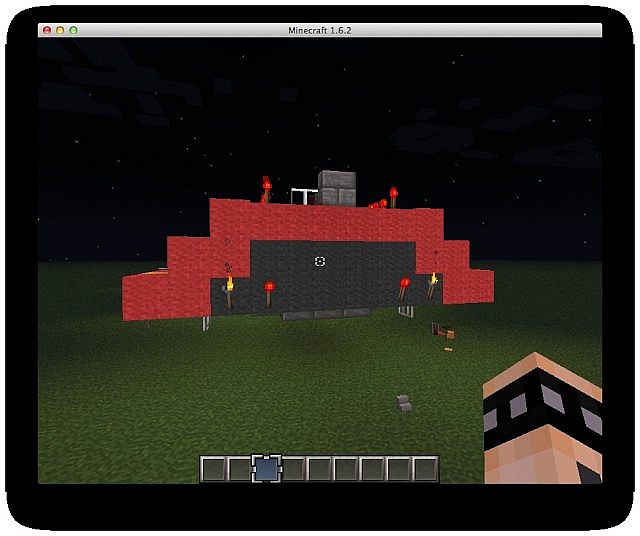 Jak II Hellcat Cruiser schematic Minecraft Map