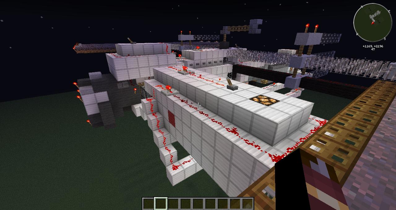 Interactive Space Station Minecraft Map