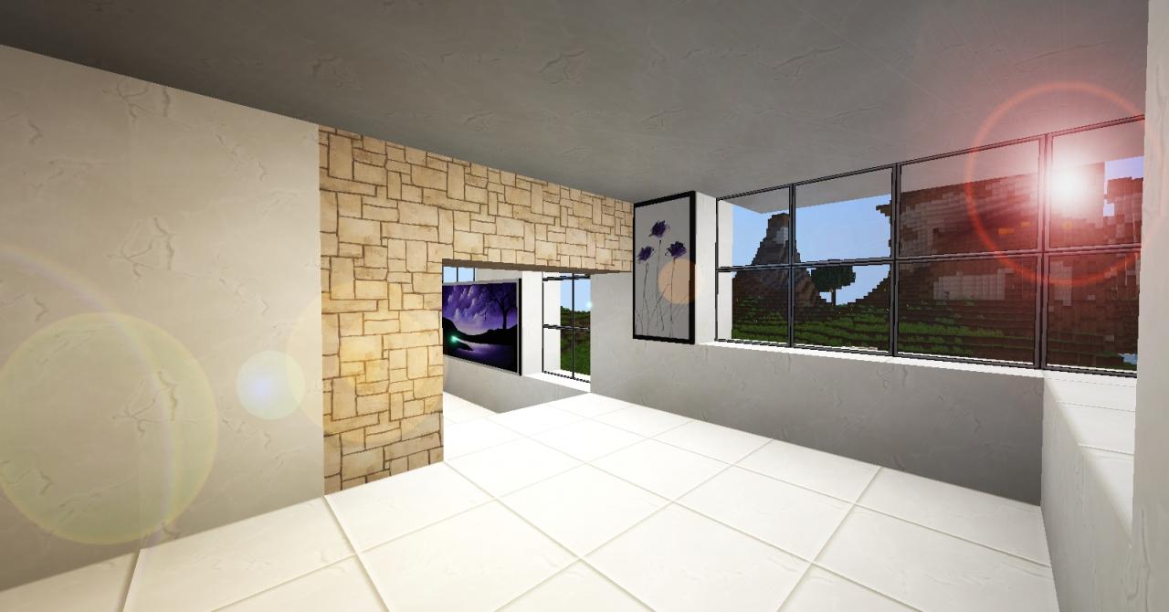 Modern House - Slate Minecraft Map