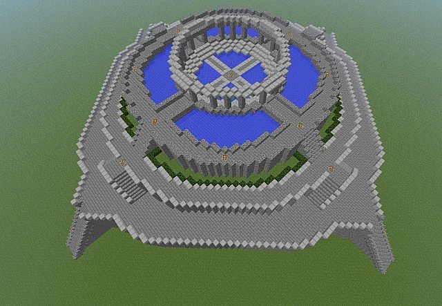 PMC Server Spawn Air Temple Minecraft Map