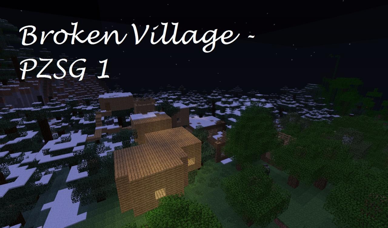 PZSG 1 - Broken Village Minecraft Map