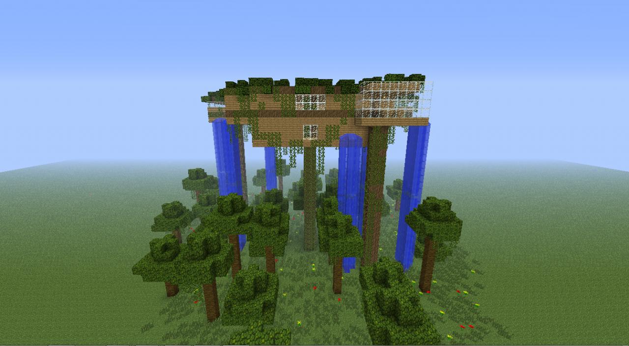 Tree House Minecraft Map