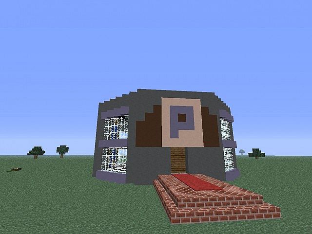 Futuristic House/with Farm Minecraft Map