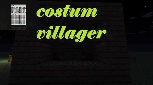 how to make a custom villager