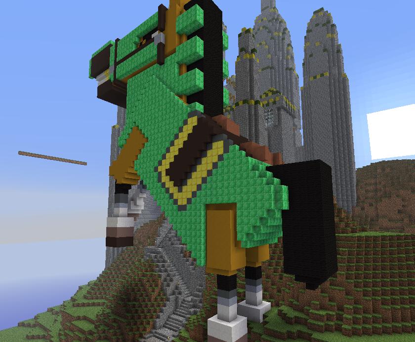 Massive Horse Minecraft Map