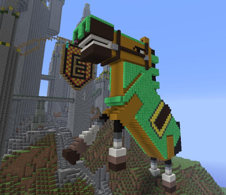 Massive Horse Minecraft Map