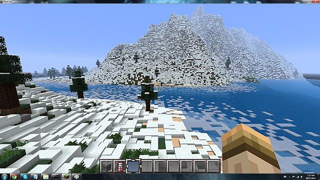 Khauullekk'Ihhjh Northern Continent of Sohuol'Tehrra Minecraft Map