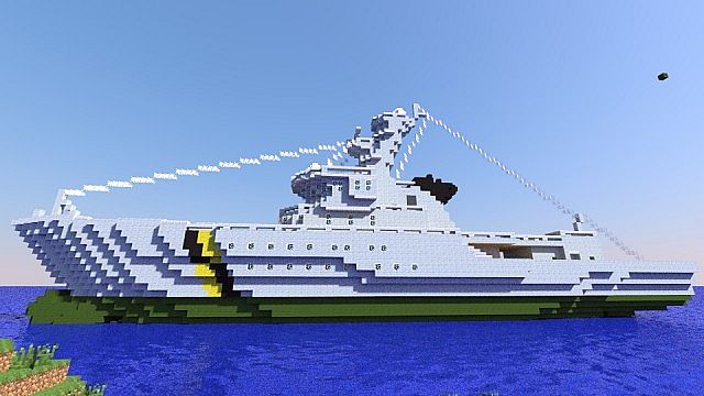 Navy Guard ship Minecraft Map