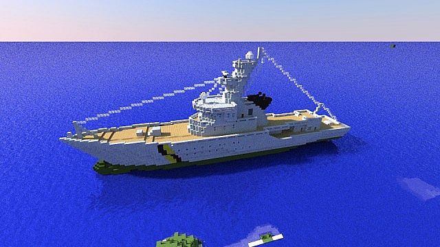Navy Guard ship Minecraft Map