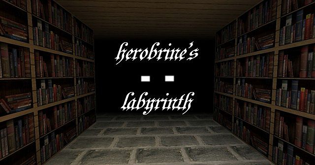 Herobrine's Labyrinth (A SMP Slender-Remake Map) Minecraft Map