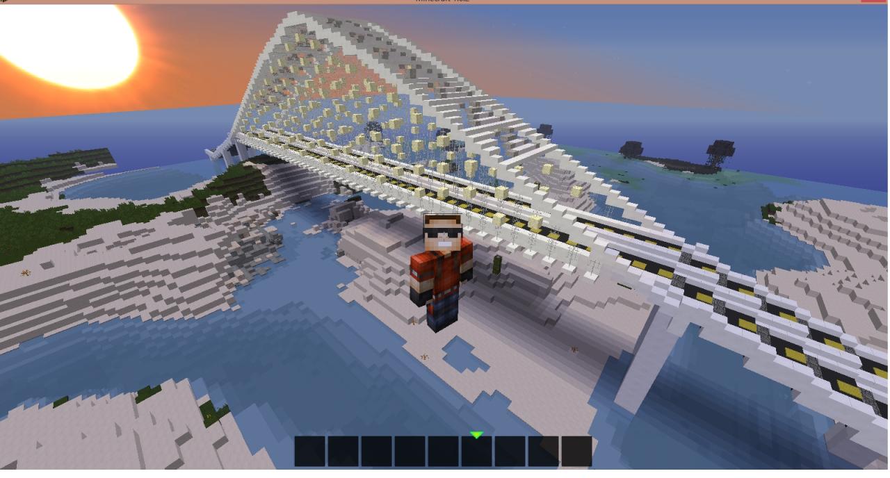 Supension Bridge Minecraft Map