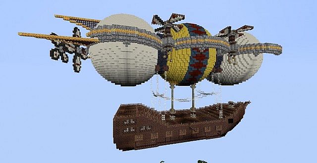 [RoTE] The Andromeda. Huge Airship Build Thrusters/Propellers/Engines ...