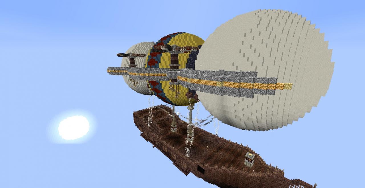 [RoTE] The Andromeda. Huge Airship Build Thrusters/Propellers/Engines ...