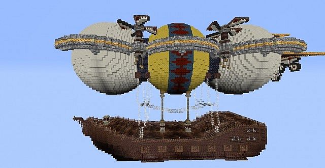 [RoTE] The Andromeda. Huge Airship Build Thrusters/Propellers/Engines ...