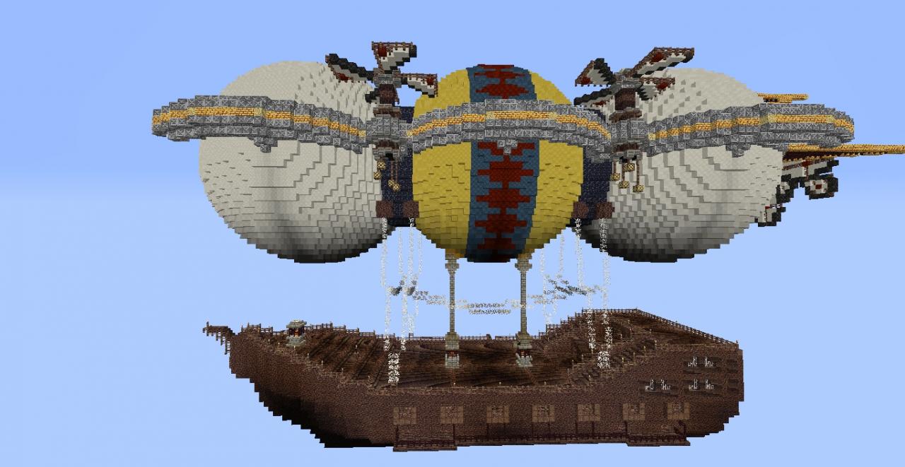 [RoTE] The Andromeda. Huge Airship Build Thrusters/Propellers/Engines ...