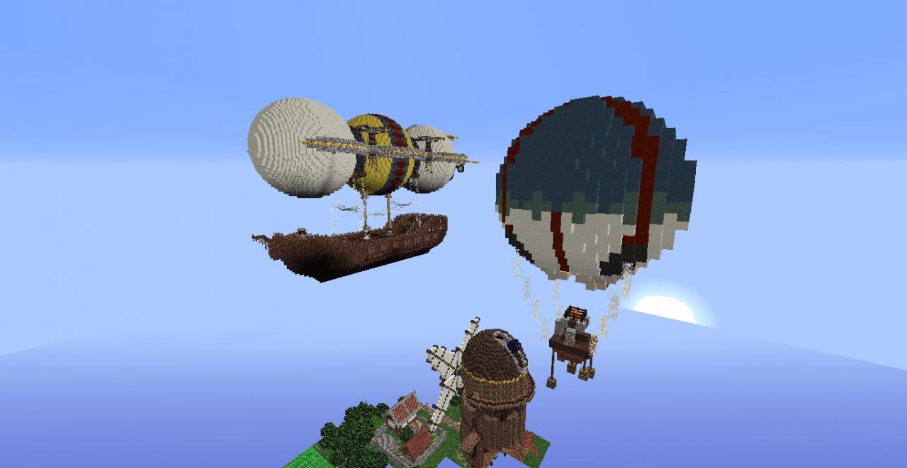 [RoTE] The Andromeda. Huge Airship Build Thrusters/Propellers/Engines ...