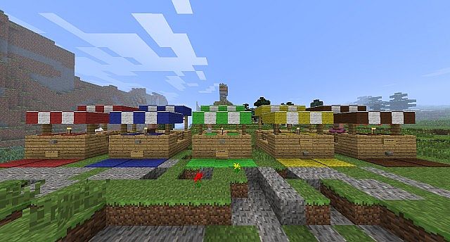Medieval Fair Minecraft Map