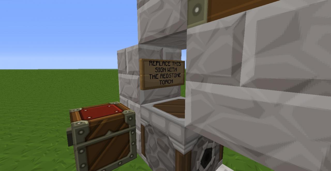 Minecraft 1.5.2 Redstone Piston Glitch. Minecraft Map