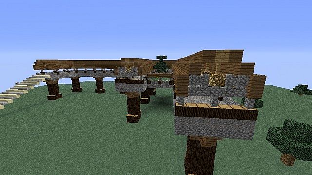Giant bridge project Minecraft Map