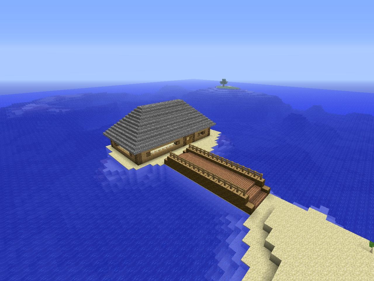 Beach House Minecraft Map
