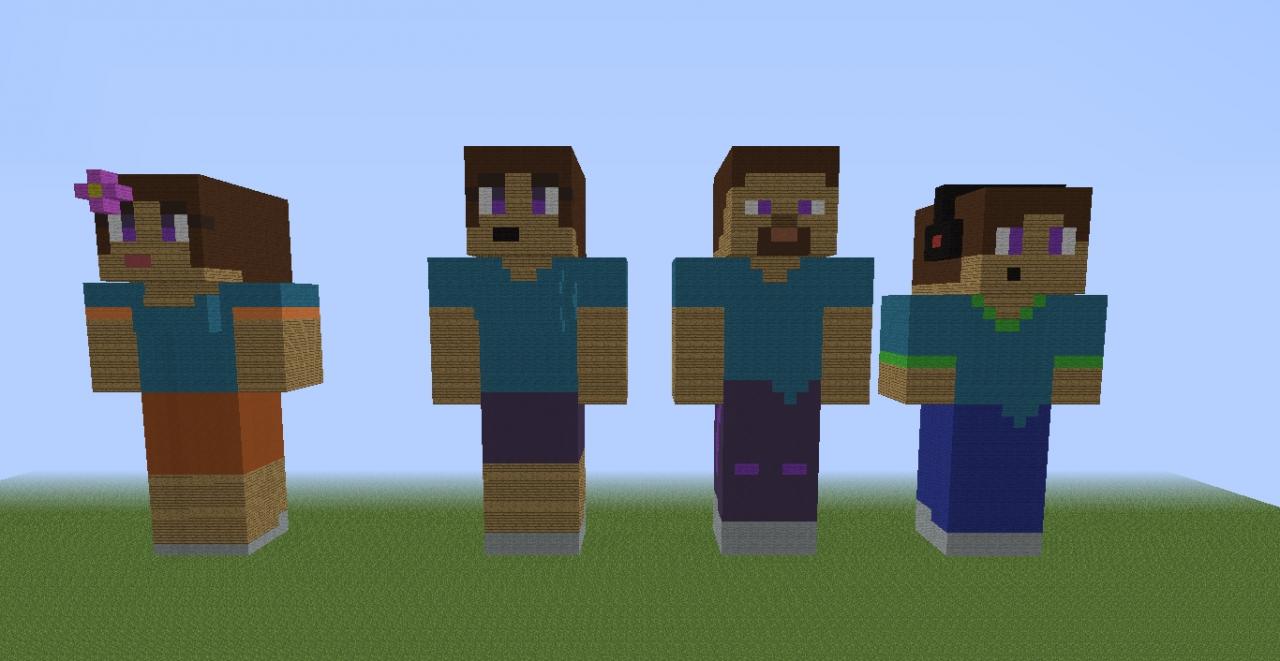 Steve Family Minecraft Map