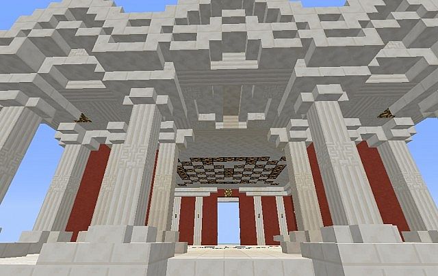 Old Roman Building Minecraft Map
