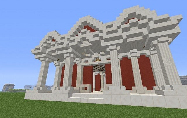 Old Roman Building Minecraft Map