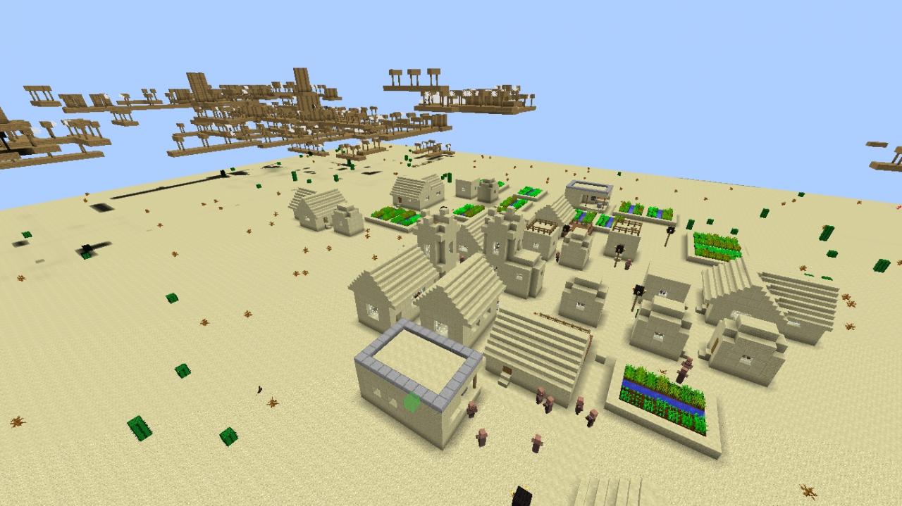 Above ground mineshafts Minecraft Map