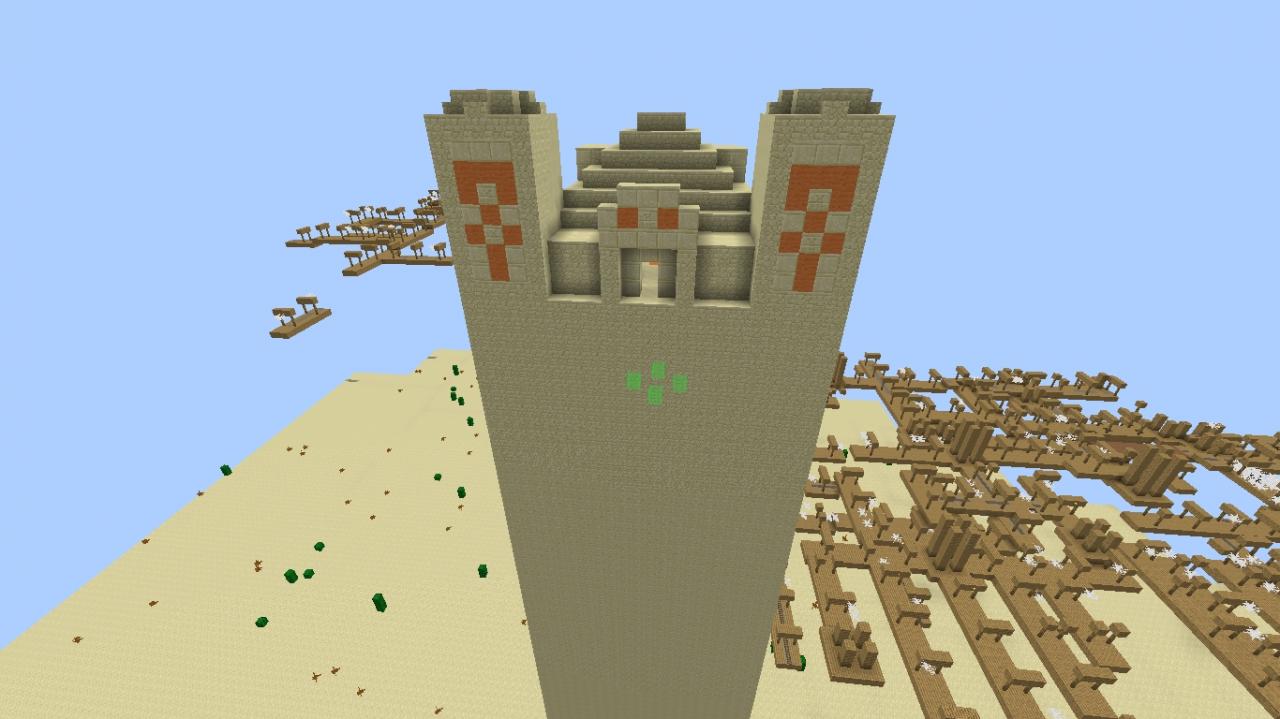 Above ground mineshafts Minecraft Map