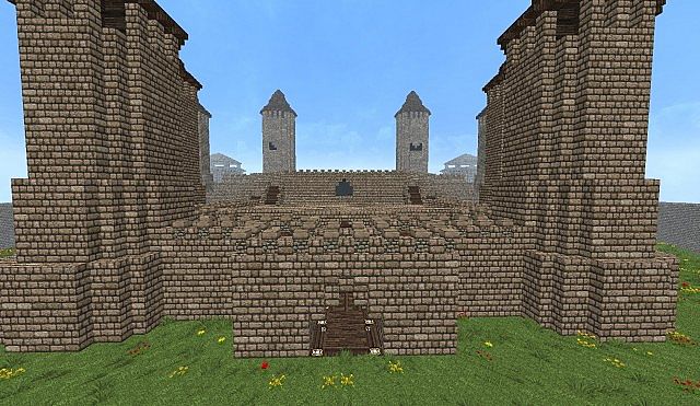 Floating Castle Minecraft Map