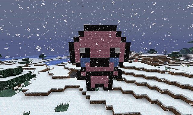 Pixel Art World Minecraft Map