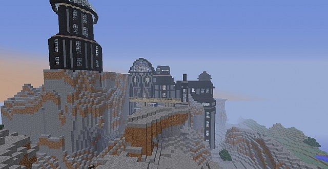 Fantasy Mountain City Minecraft Map